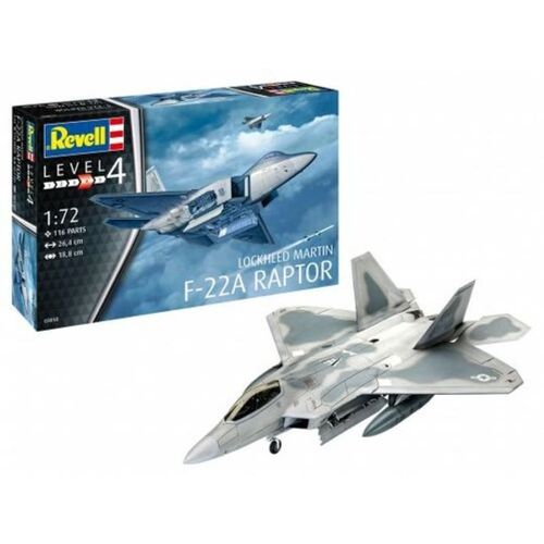 REVELL MAKETA LOCKHEED MARTIN F-22A RAPTOR