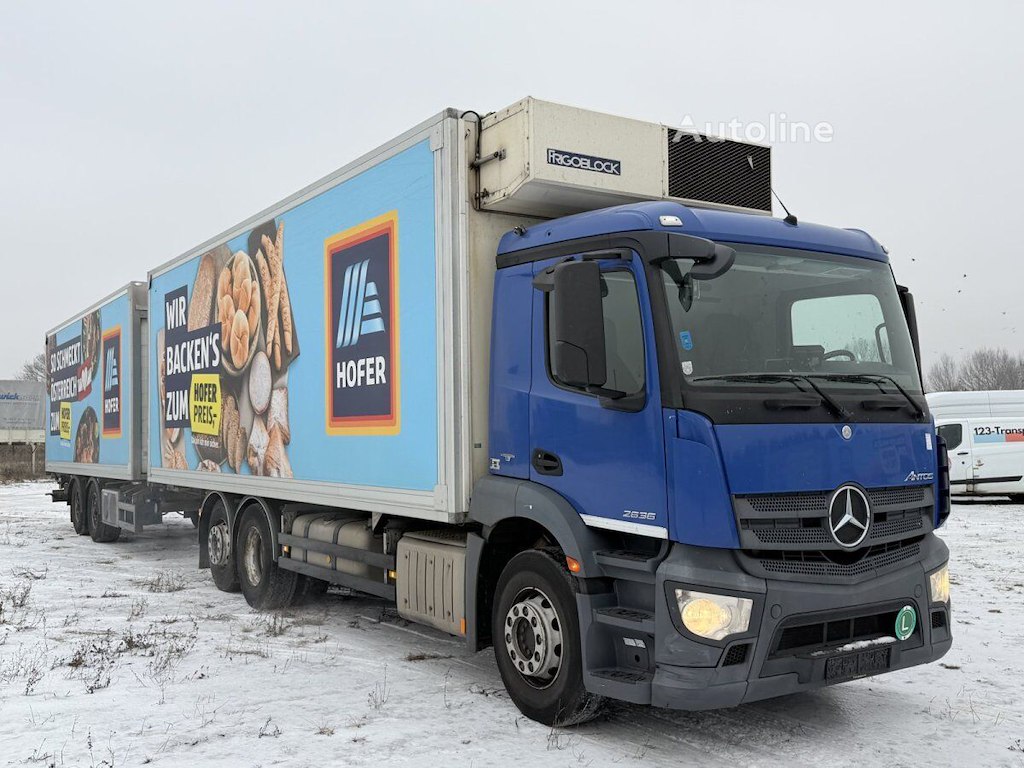 Mercedes-Benz Antos 2636 kamion hladnjača + prikolica hladnjača