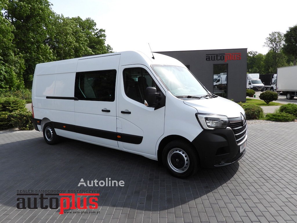 Renault MASTER BOX DELIVERY VAN 7 SEATS CRUISE CONTROL NAVIGATION LED LI minibus furgon