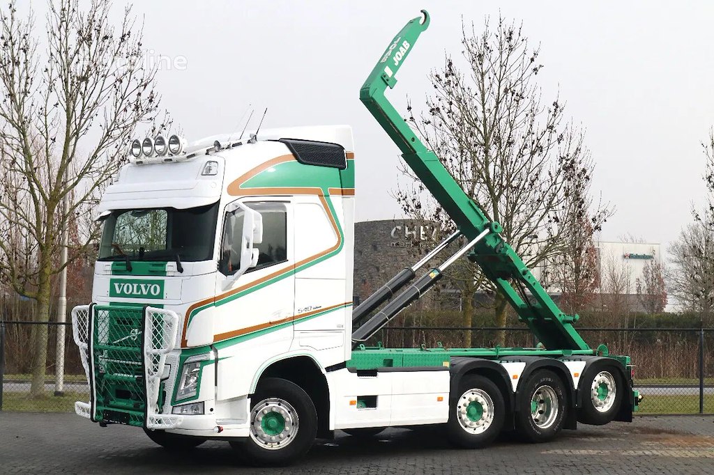 Volvo FH 540 | 8X2*6 | 3X STEERING | RETARDER | JOAB HOOK | DUAL CLUTC kamion rol kiper