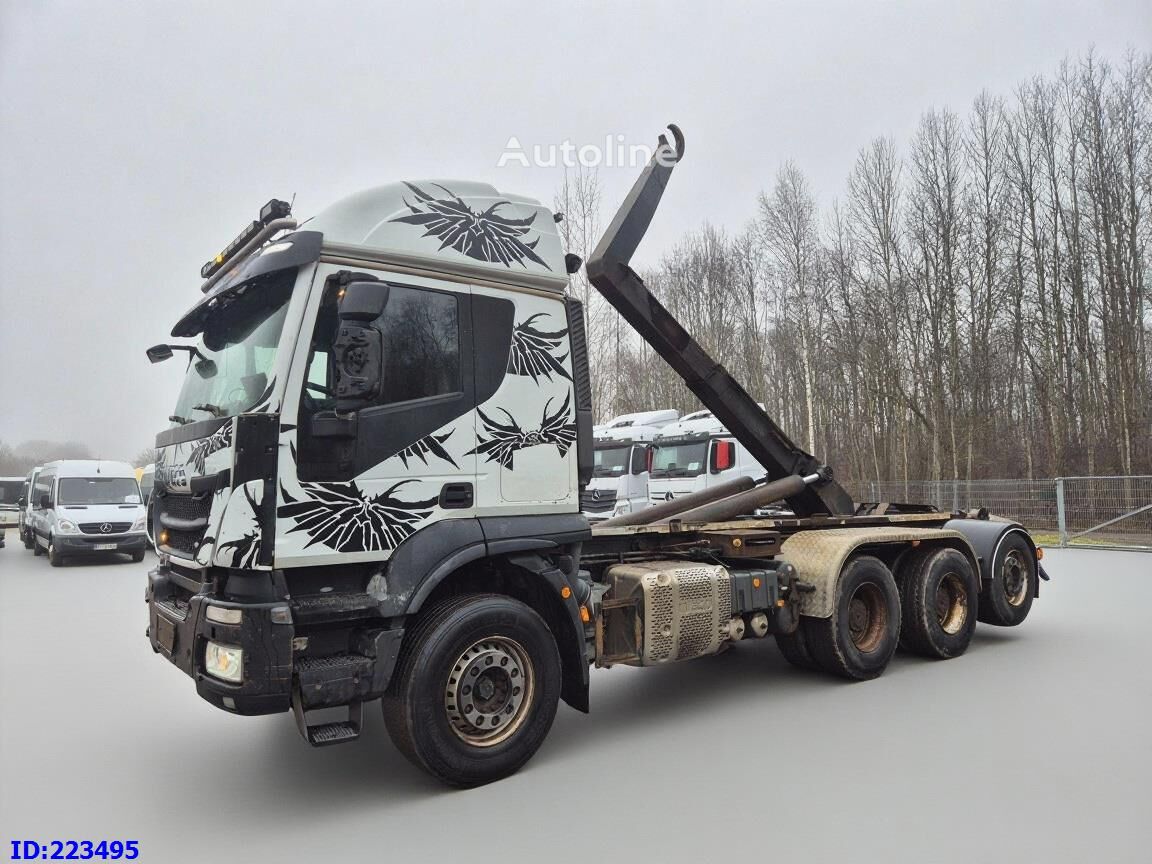 IVECO Stralis AT350 8x4 -Full steel - Steering axle kamion rol kiper