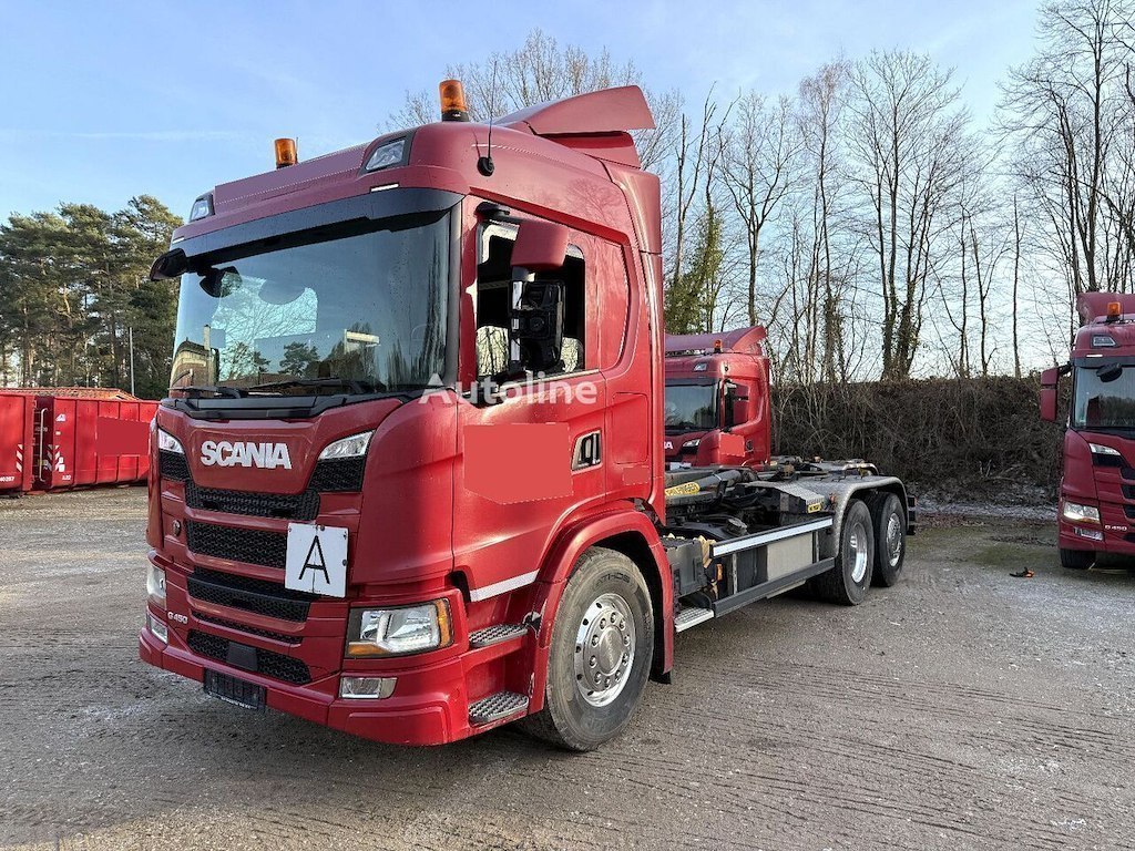 Scania G450* Palfinger* Retarder* Lift/Lenkachse kamion rol kiper