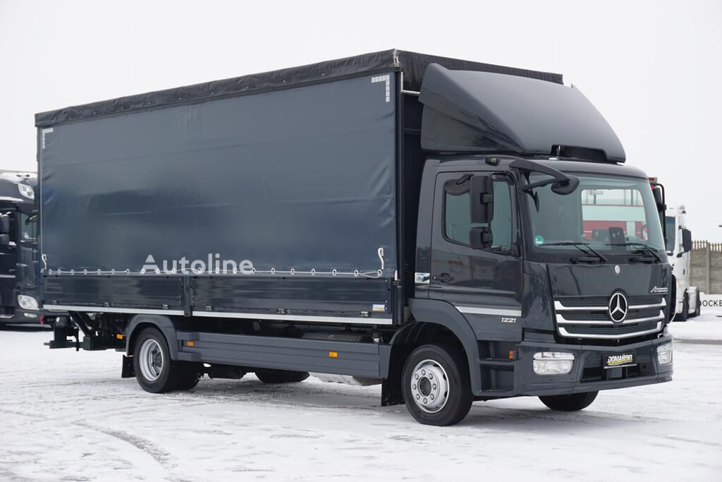 Mercedes-Benz ATEGO / 1221 / ACC / E 6 / BURTOFIRANKA + WINDA / 17 PALET kamion sa klizna zavesa cerada
