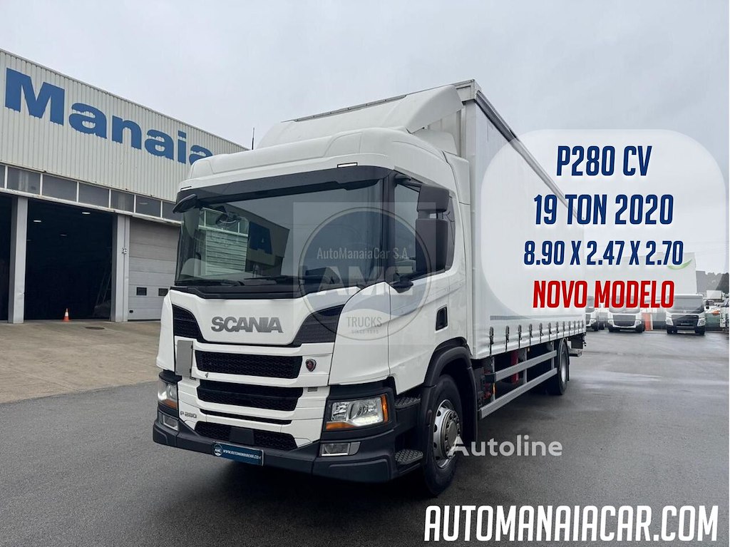 Scania P280 kamion sa klizna zavesa cerada