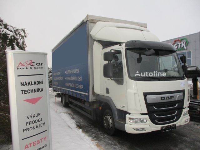 DAF LF 260 FA kamion sa klizna zavesa cerada