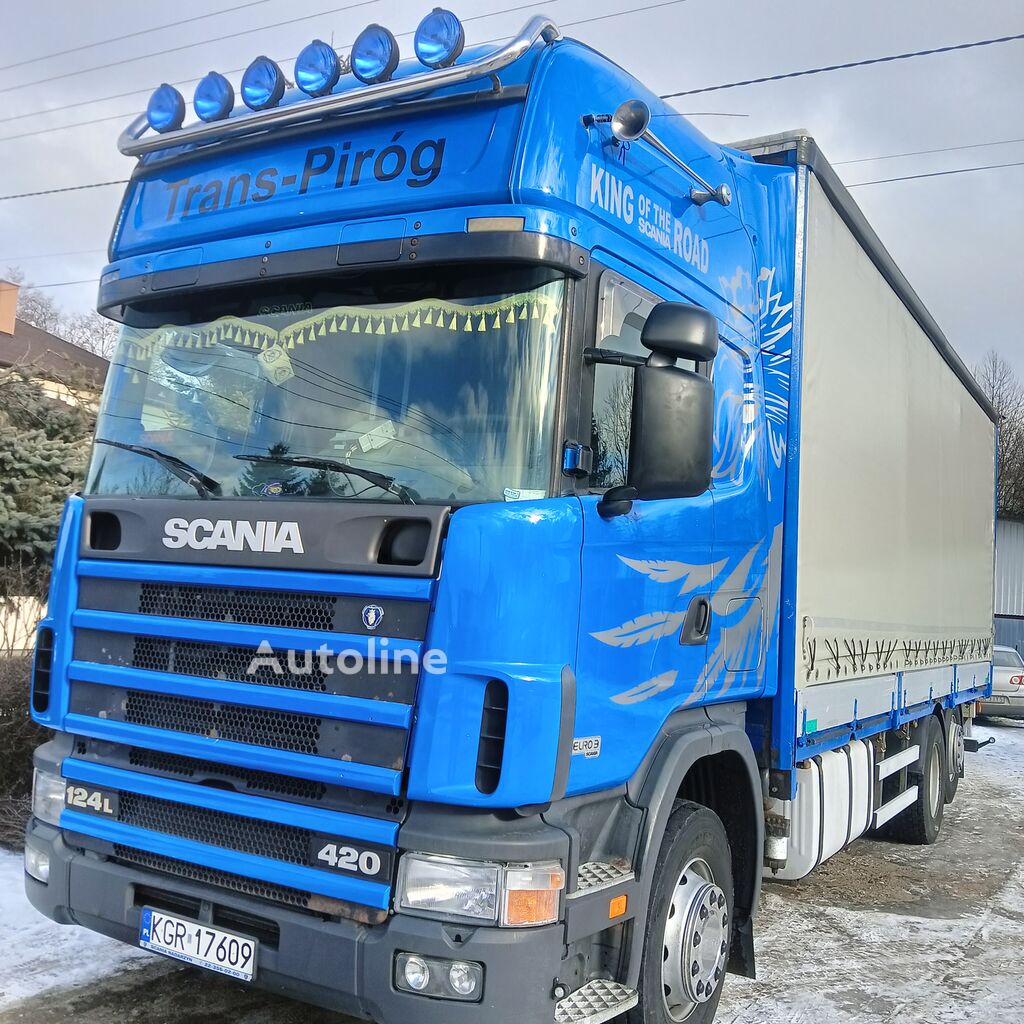 Scania L-series kamion sa klizna zavesa cerada
