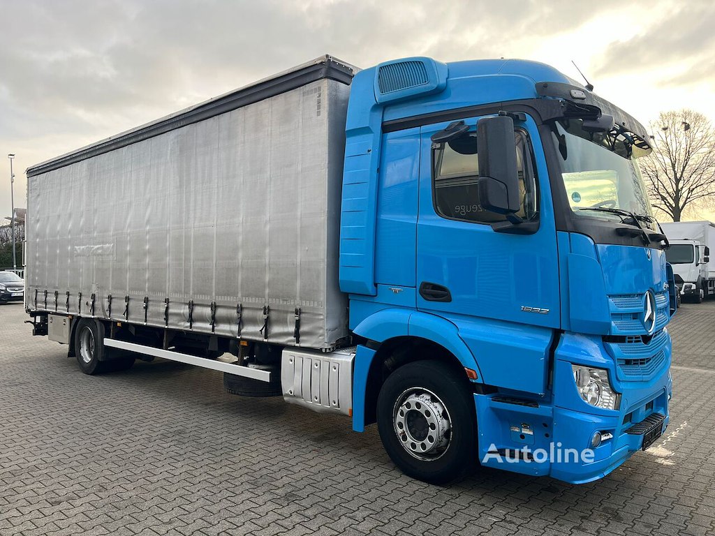 Mercedes-Benz ACTROS 1832 / FIRANKA / WINDA / 21 EUROPALET / SYPIALKA / AUTOMA kamion sa klizna zavesa cerada