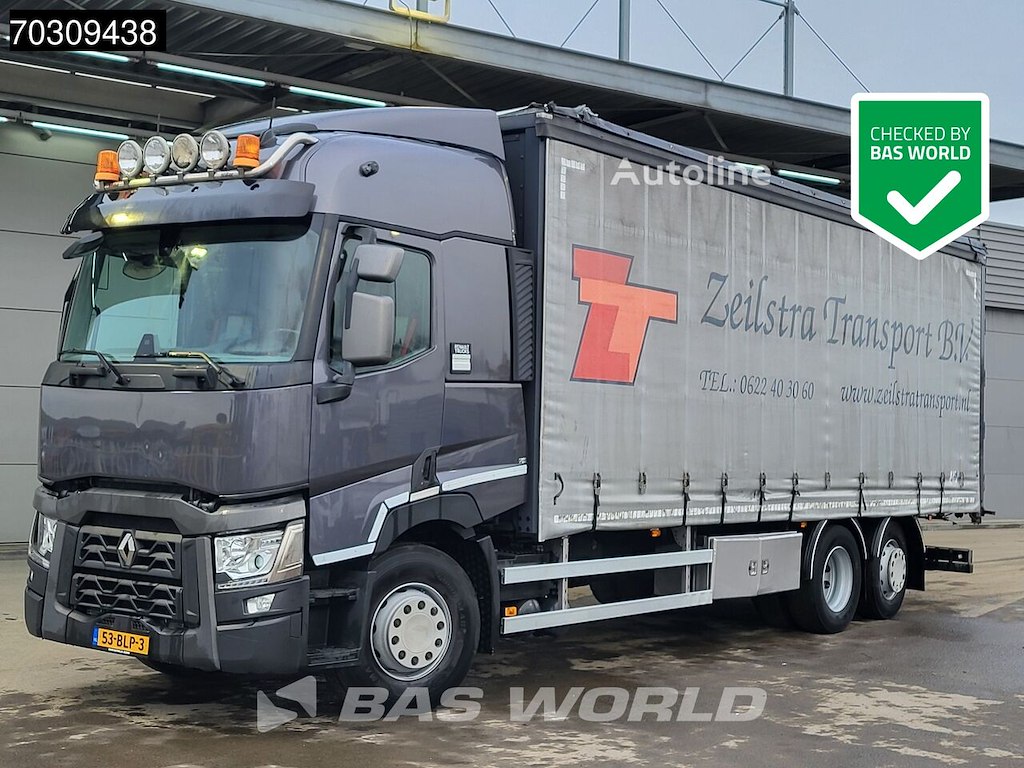 Renault T 430 T 6X2 NL-Truck curtainsides Forklift preparation Steering kamion sa klizna zavesa cerada
