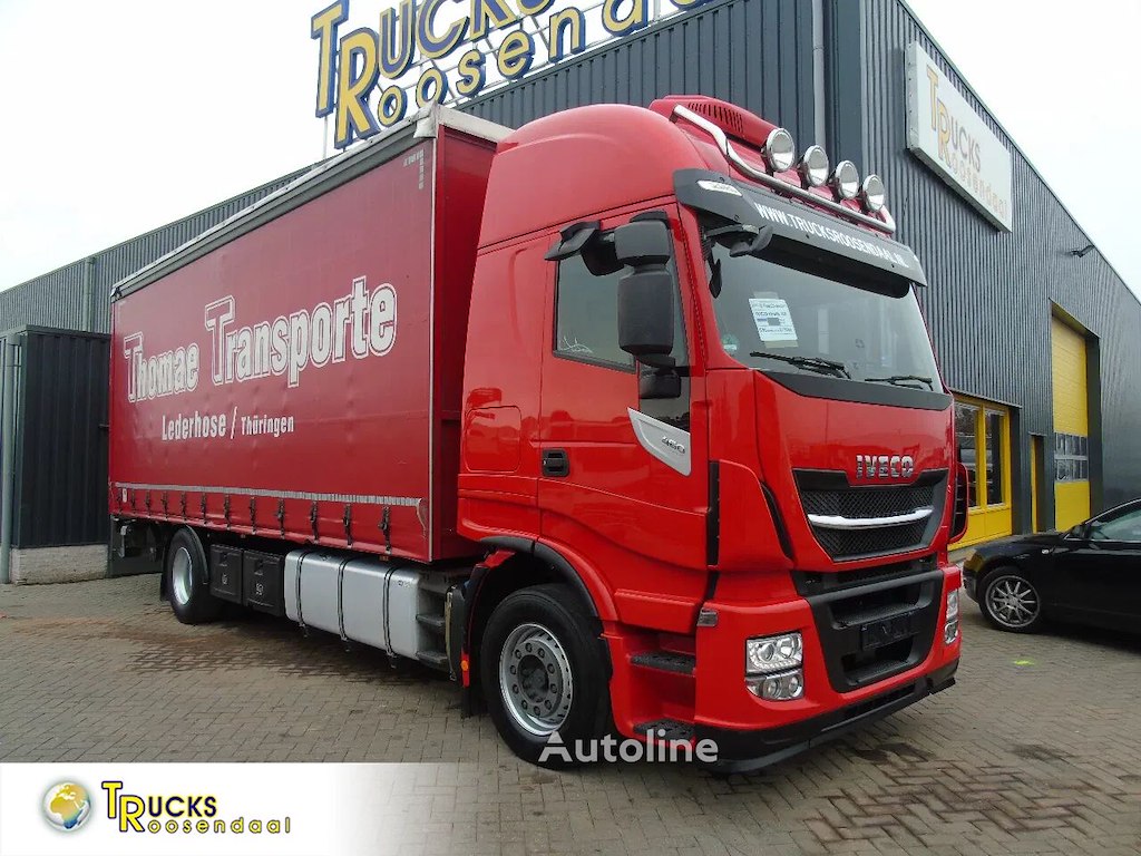 IVECO Stralis 460 + RETARDER + 2.73H + LIFT + EURO 6 kamion sa klizna zavesa cerada