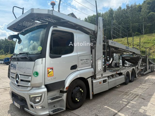 Mercedes-Benz Actros 2443 autotransporter + prikolica autotransportera