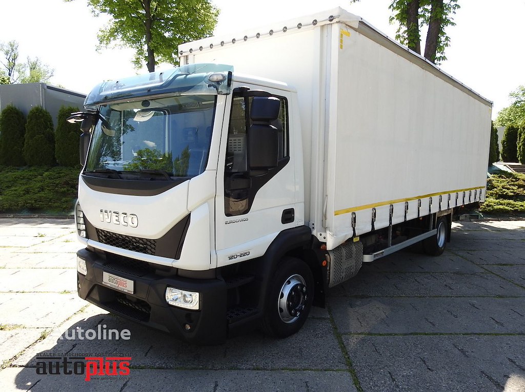 IVECO EUROCARGO 120 - 220 TARPAULIN LIFT 20 PALLETS LED LIGHTS AUTOMAT kamion s ceradom