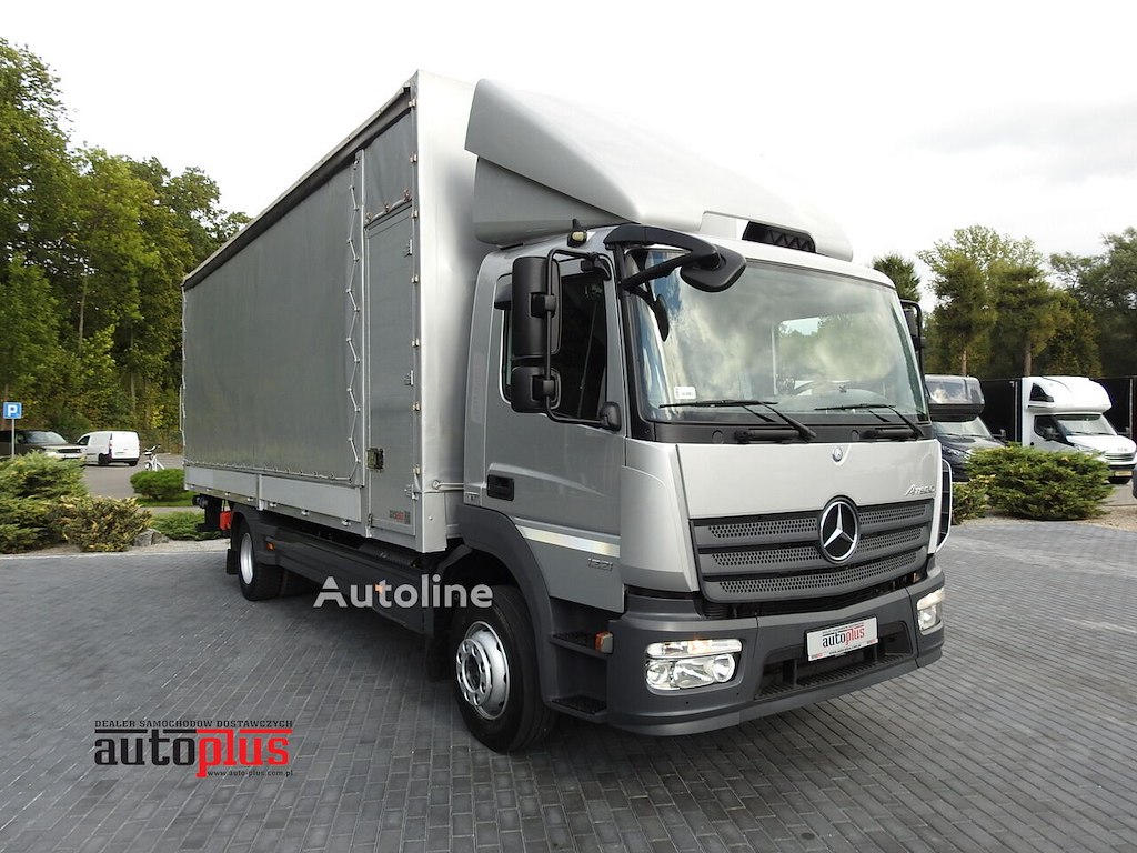 Mercedes-Benz ATEGO 1221 TARPAULIN LIFT 16 PALLETS WEBASTO AIR CONDITIONING PN kamion s ceradom