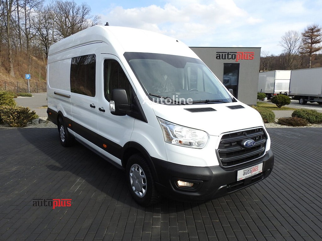Ford TRANSIT BOX DELIVERY VAN 6 SEATS CRUISE CONTROL LED LIGHTS AIR C kombi minibus