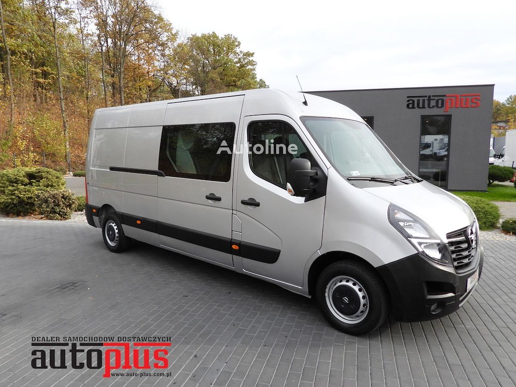 Opel MOVANO BOX DELIVERY VAN 7 SEATS CRUISE CONTROL LED LIGHTS AIR CO kombi minibus