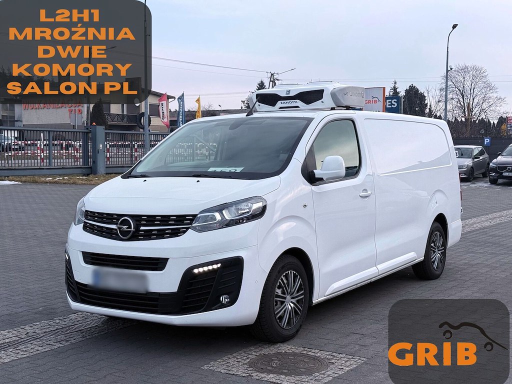 Opel Vivaro Long L2 Chłodnia/Mroźnia Izoterma Dwie Komory minibus hladnjača