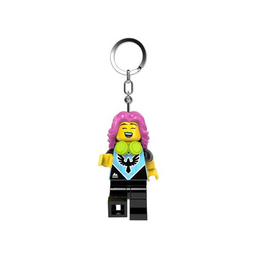 LEGO Minifigure privezak za ključeve sa svetlom: Gejmerka