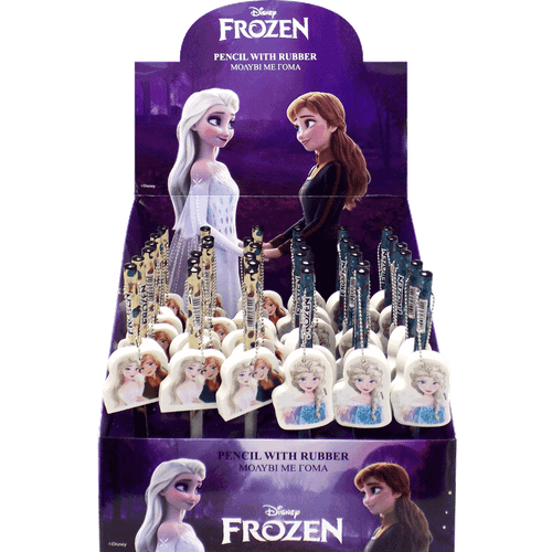 Olovka Grafitna + Gumica Set Frozen 563586