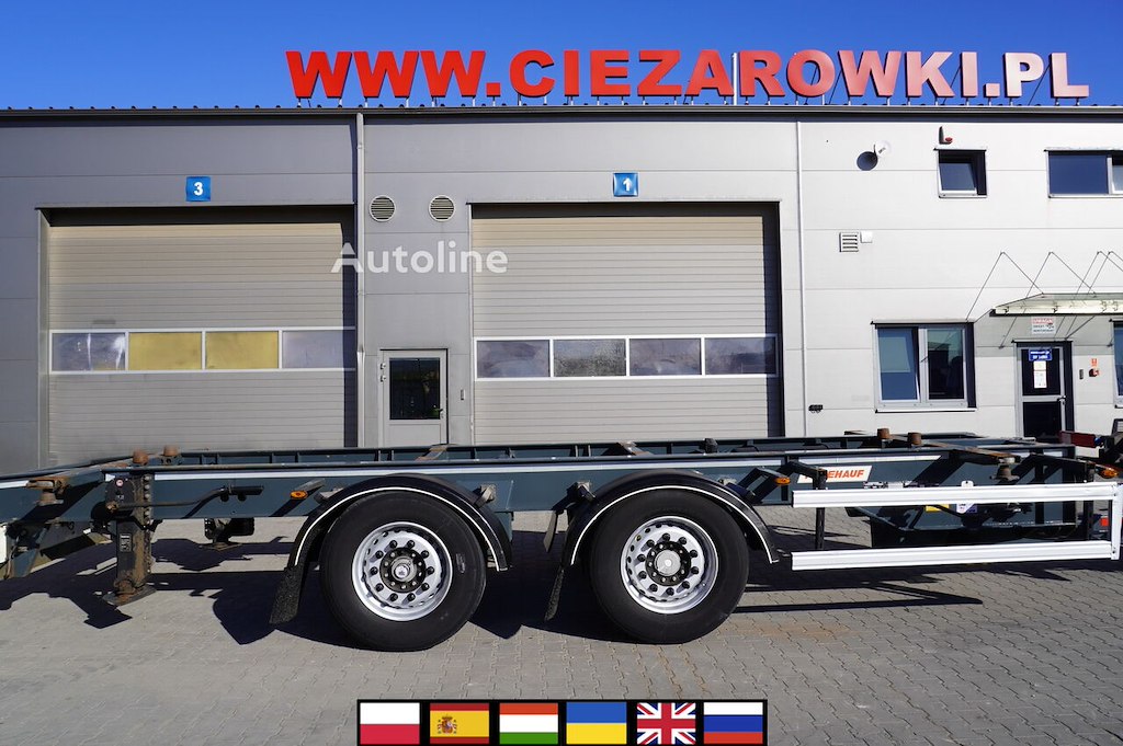 Fruehauf BDF trailer / 2021 / SAF axles prikolica šasije
