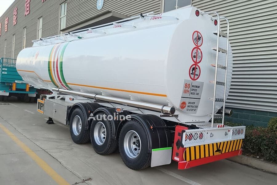 Novi Oil Tanker Trailer | 42KL Fuel Tank Semi Trailer prikolica cisterna za gorivo