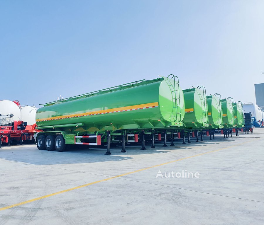 Nova 3 Axles 45,000 Liters Crude Oil Tanker Trailer cisterna za goriva i maziva