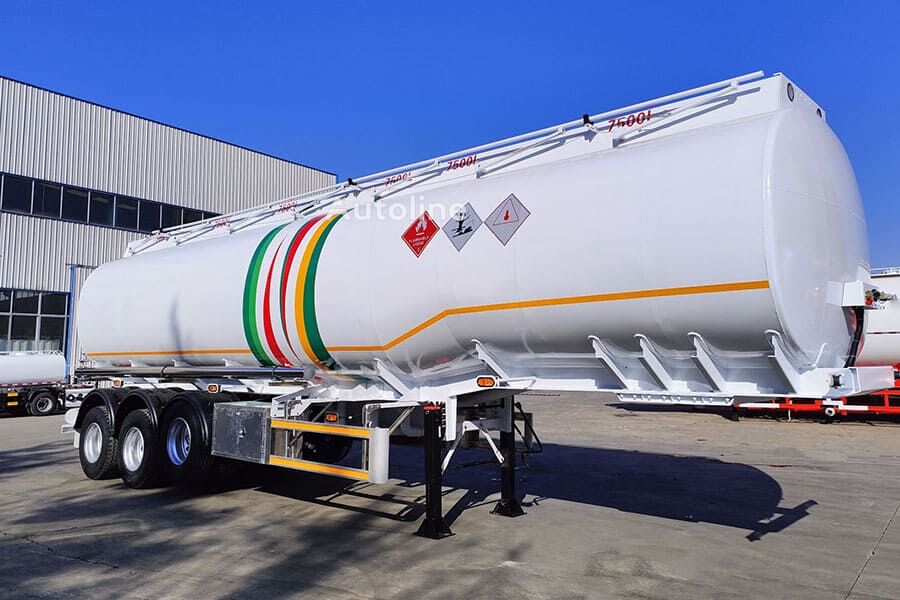 Nova 3 Axle 45,000 Liters (45KL) Fuel Oil Tanker Trailer for Sale cisterna za goriva i maziva