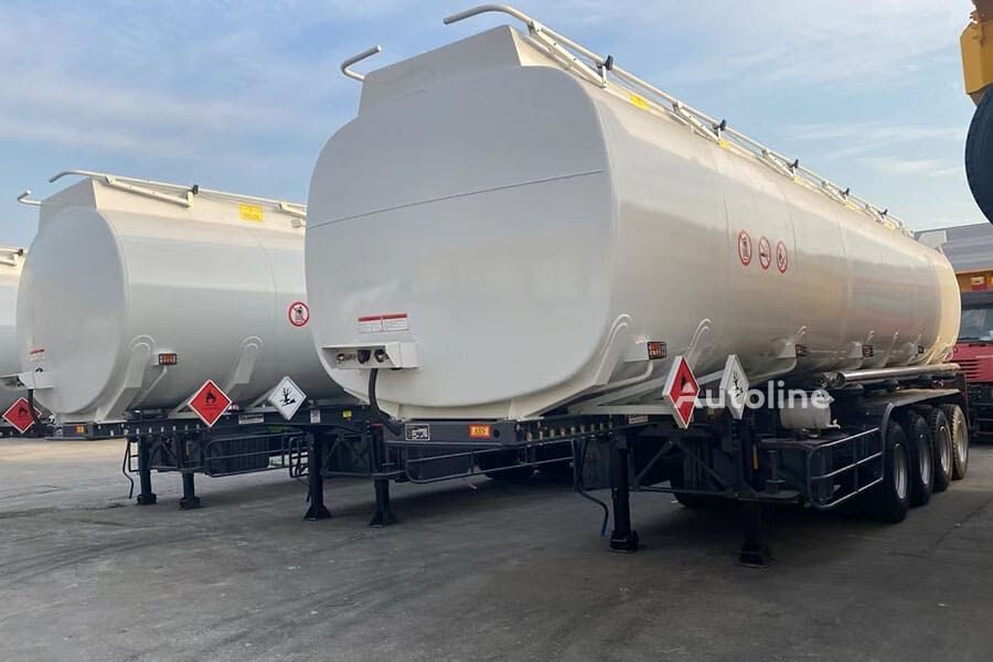 Nova 48,000 Liters Diesel Tanker Trailer for Bulk Oil Transport cisterna za goriva i maziva