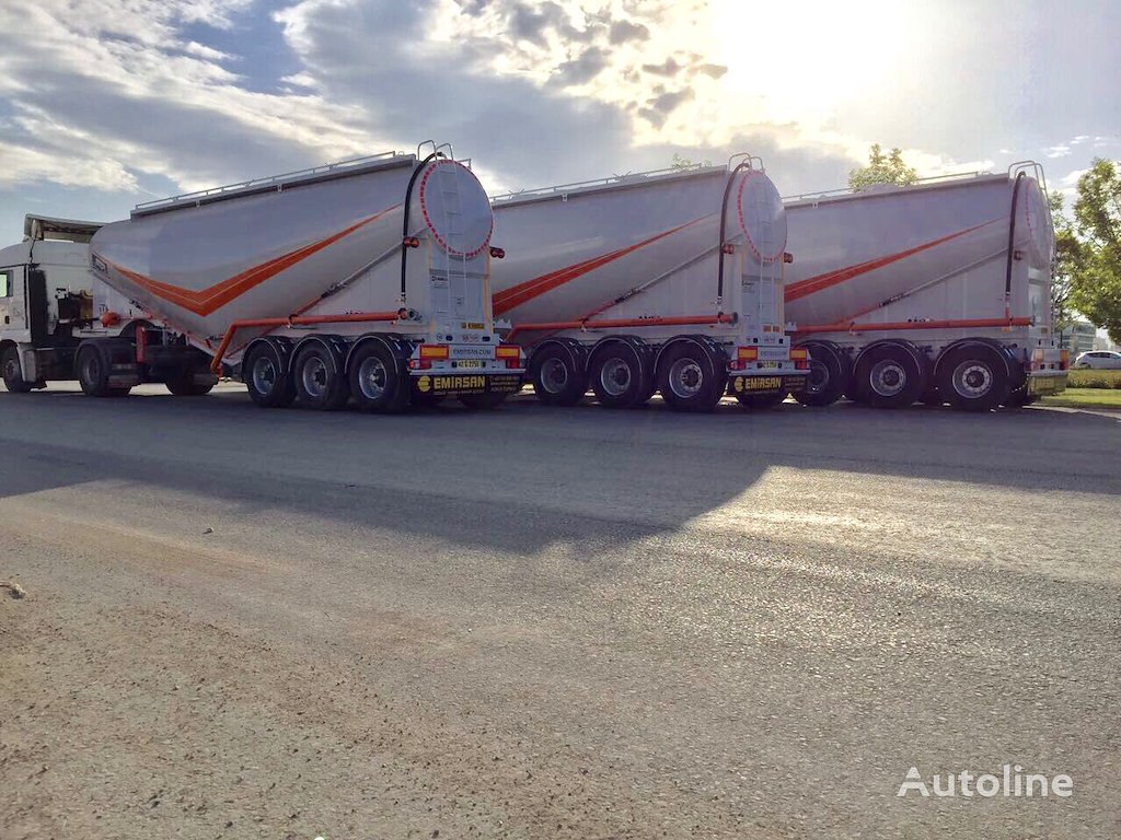 Nova Emirsan 2026 I Cement Tanker Trailer From Manufacturer , Direct from Fac cisterna za prevoz cementa