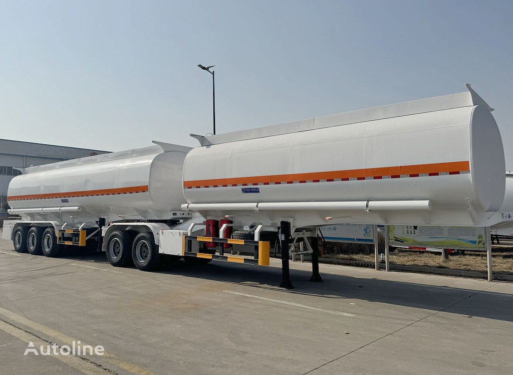 Nova Titan Fuel Tanker Superlink Trailer for Sale in Angola poluprikolica autocisterna