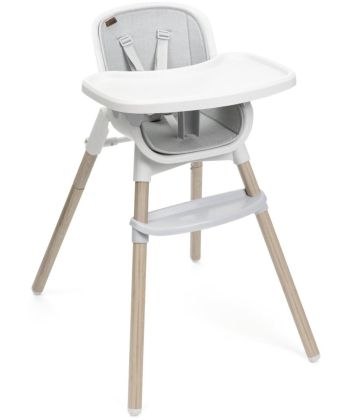 Chicco Polly Zest 3 u 1 hranilica za decu do 40 kg Wooden Grey