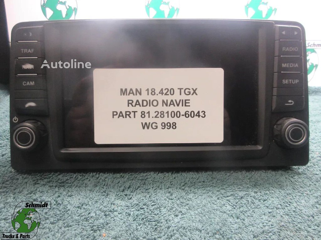 MAN RADIO NAVI 18.420 TGX EURO 6 MODEL 2021 81.25100-6043 za kamiona