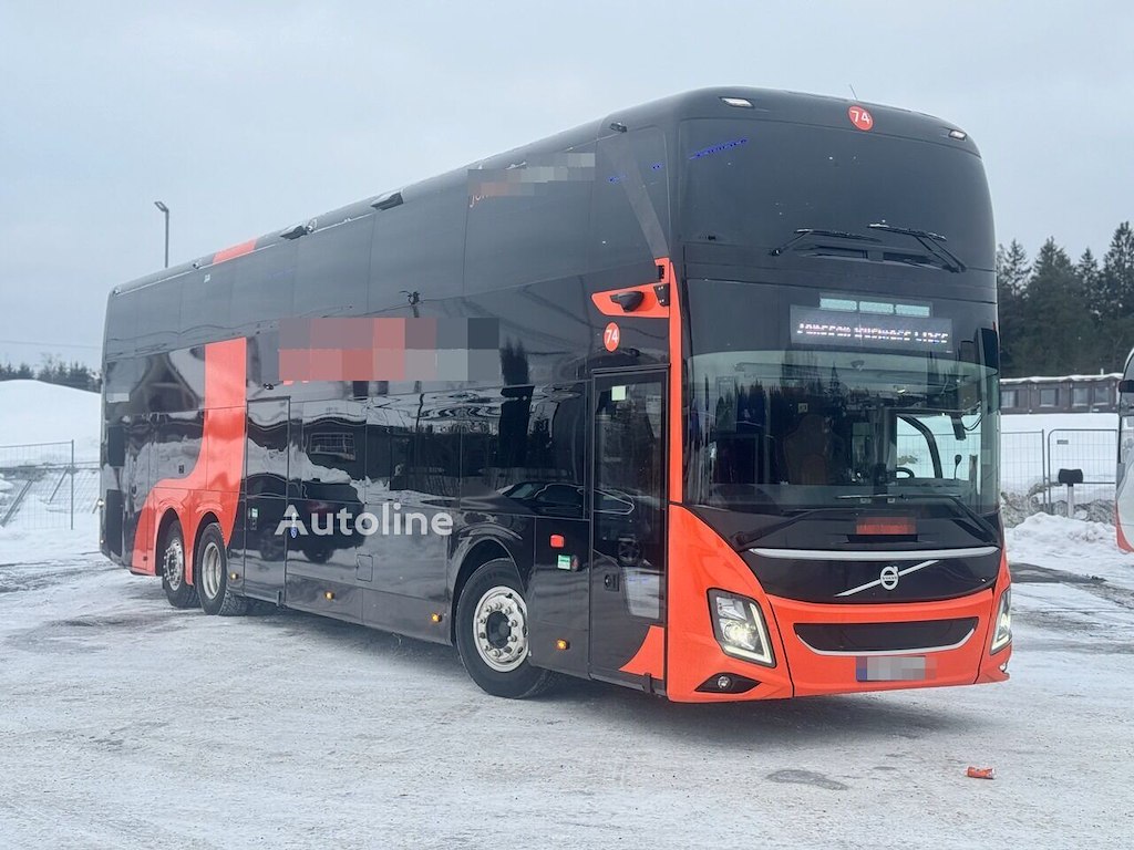 Volvo 9700 Dobbeltdekker – 58 Seter – MÅ sees – VIDEO dvospratni autobus