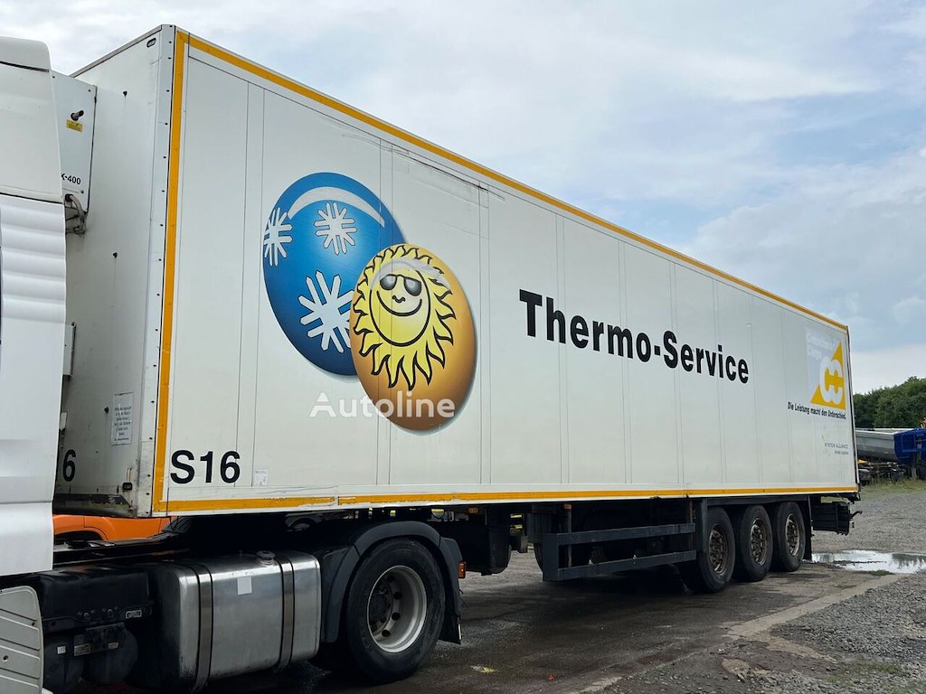 Schmitz Cargobull SKO24/Kühlkoffer/ThermoKing HK-400 poluprikolica hladnjača