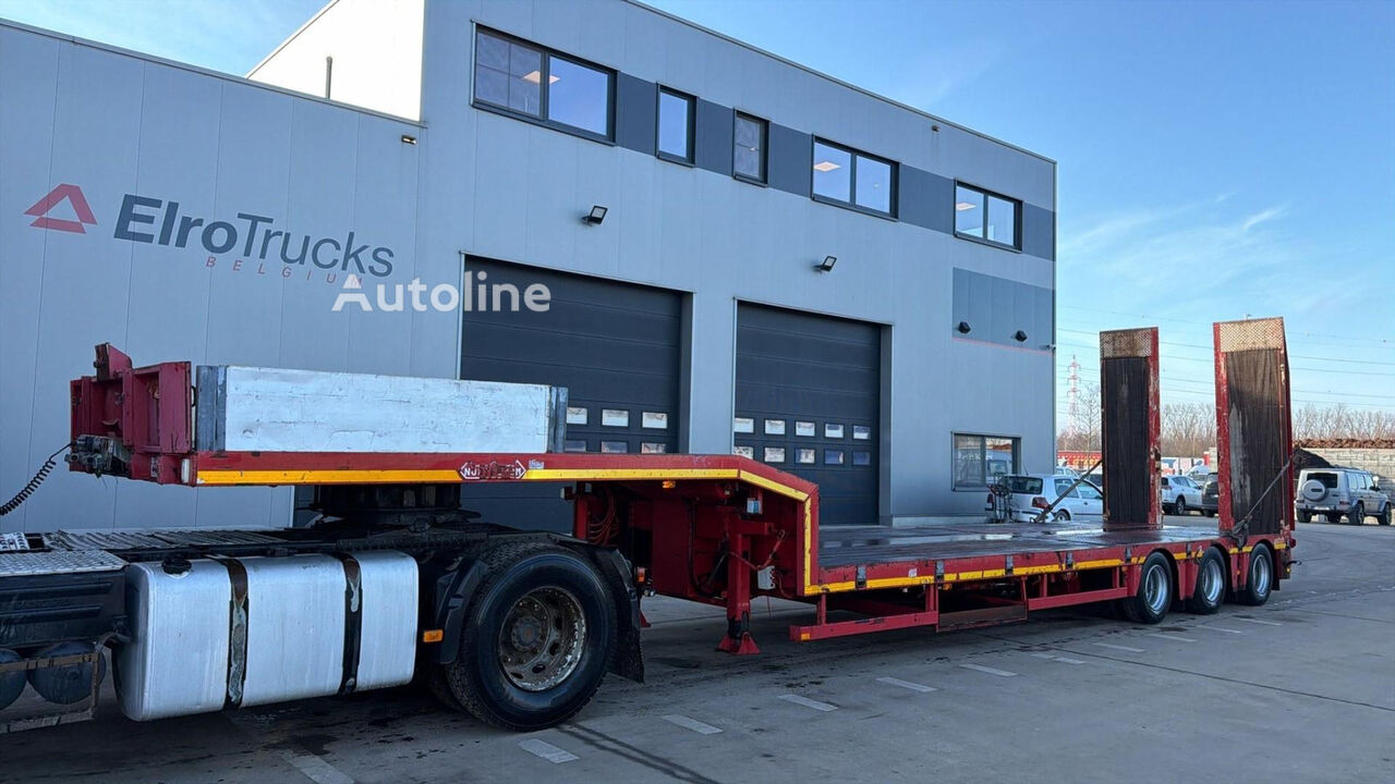 Nooteboom MCO-48-03 (BE TRAILER / 2 STEERING AXLES / 2 LENKASCHEN / 48T) poluprikolica sa niskom platformom