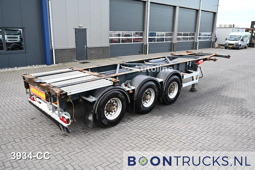 Van Hool 3B0071 TANK CHASSIS | 20-30ft * ADR: FL, AT, OX * 3840 KG * LIFT poluprikolica za prevoz kontejnera