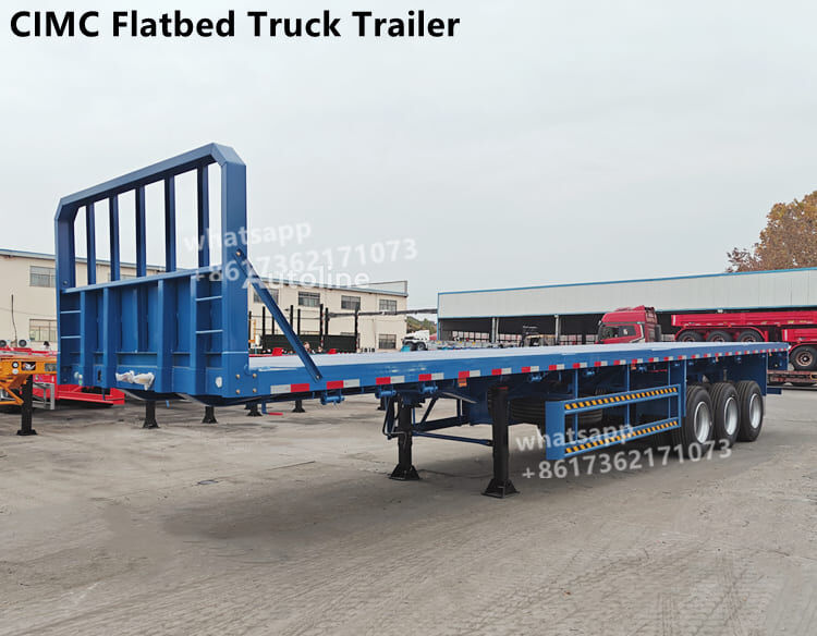 Nova CIMC Flatbed Truck Trailer poluprikolica platforma