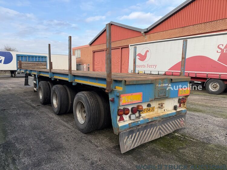 Prodaje se Floor FLDU0 18 30H | Extendable Platform 7+ mtr | 3 Axle | Hydraulic s poluprikolicu sa ravnom platformom na aukciji