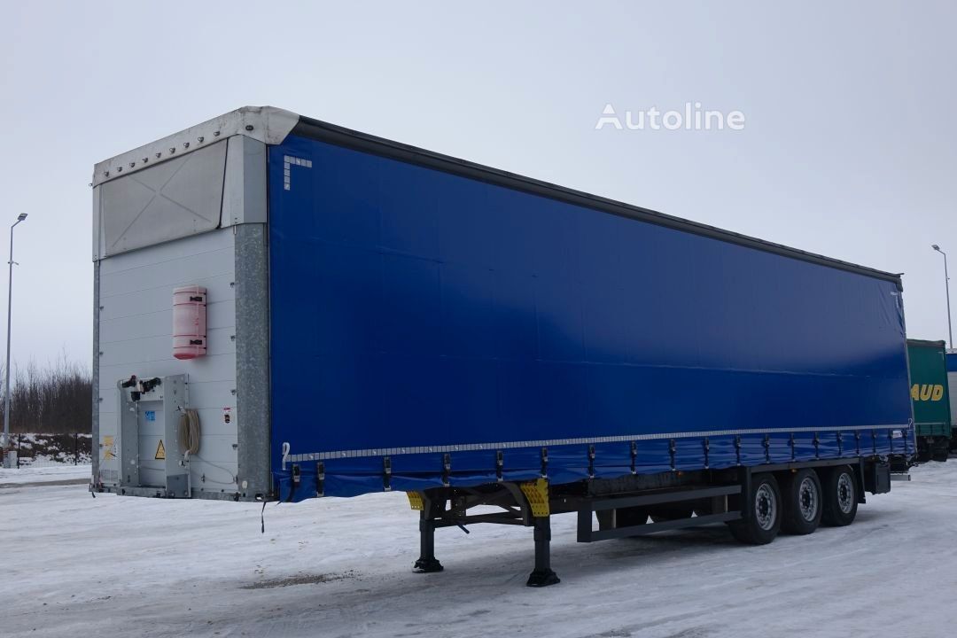 Schmitz Cargobull FIRANKA VARIOS / OSIE SCHMITZ / DACH PODNOSZON poluprikolica s ceradom