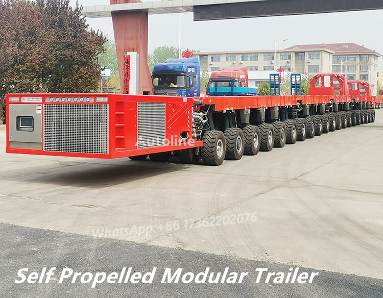 Novi Titan Self Propelled Modular Trailer-multi axle SPMT samohodni modularni transporter