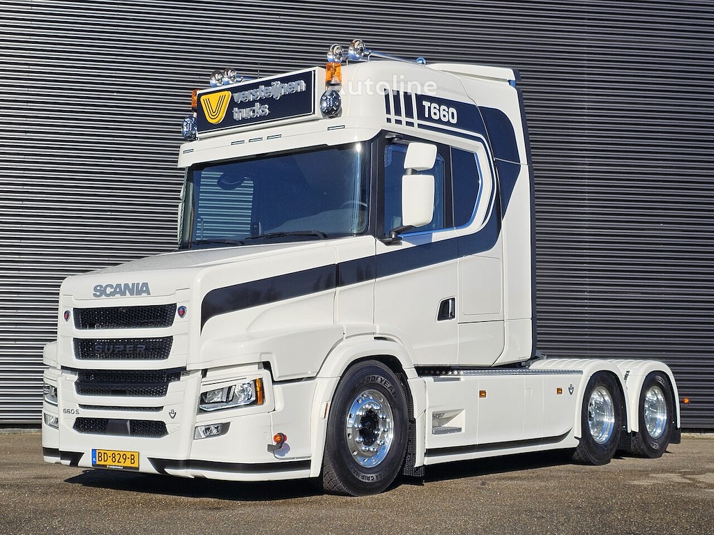 Scania T660 V8 6x4 TORPEDO / HAUBER / SHOW TRUCK tegljač