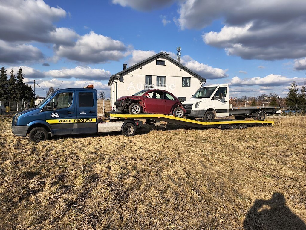 Volkswagen crafter tegljač + poluprikolica autotransportera