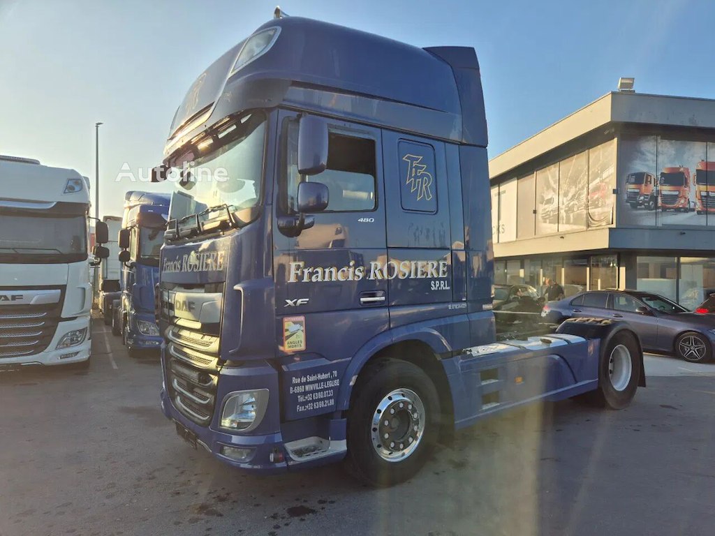 DAF XF 480 FT SUPER SPACE CAB ADR ZF INTARDER tegljač