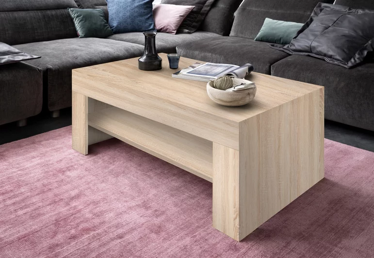 Carryhome KLUB STOČIĆ 100/43/53,2 cm crna, boja hrasta