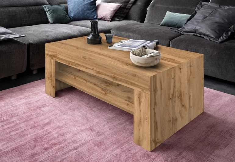 Carryhome KLUB STOČIĆ 100/43/53,2 cm boja hrasta
