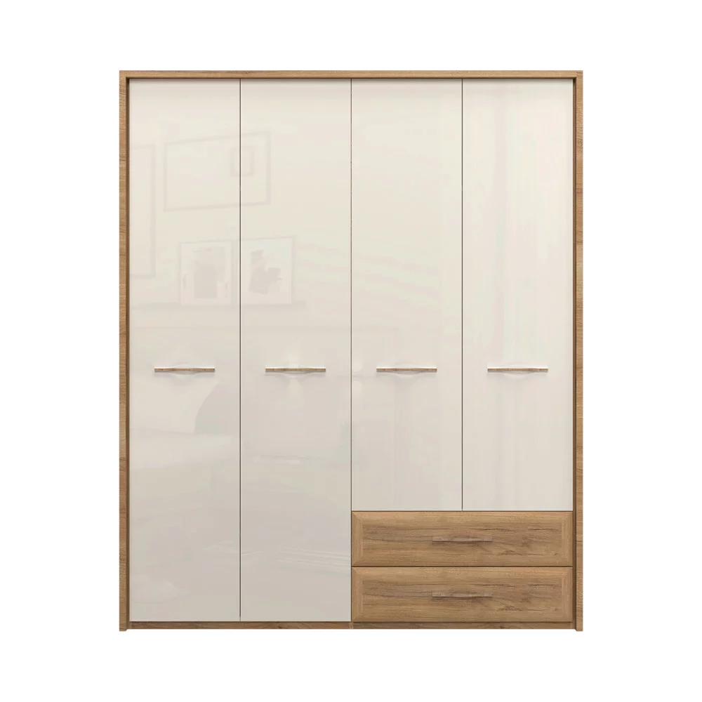 ORMAR SA KLASIČNIM VRATIMA bež 187/226/60 cm