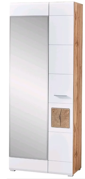 ORMAR ZA PREDSOBLJE boja hrasta, bela