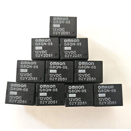 Thermo King Omron G8QN-05 12VDC 02Y2D51 – Pack of 10 for HMI Controller relej za rashladne jedinice