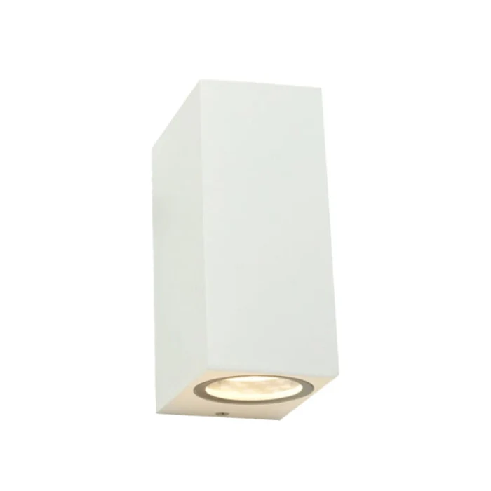 Zidna lampa 2xGU10 IP65 bela