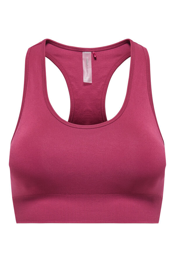 Crossover sports bra