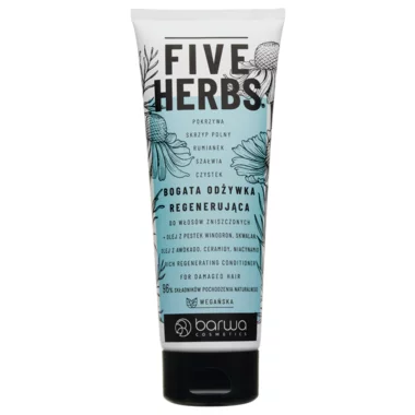 BARWA BALZAM ZA OŠTEĆENU KOSU - FIVE HERBS 180 ML