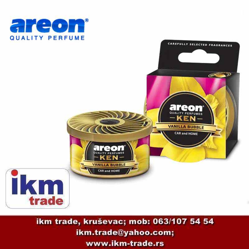 Areon Ken Vanilla Bubble – mirisna konzerva